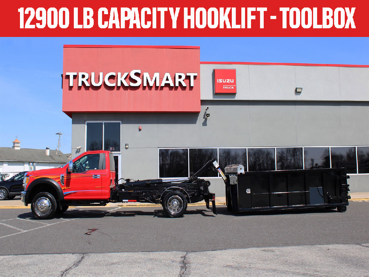 2017 FORD F550 HOOKLIFT TRUCK FOR SALE #15055